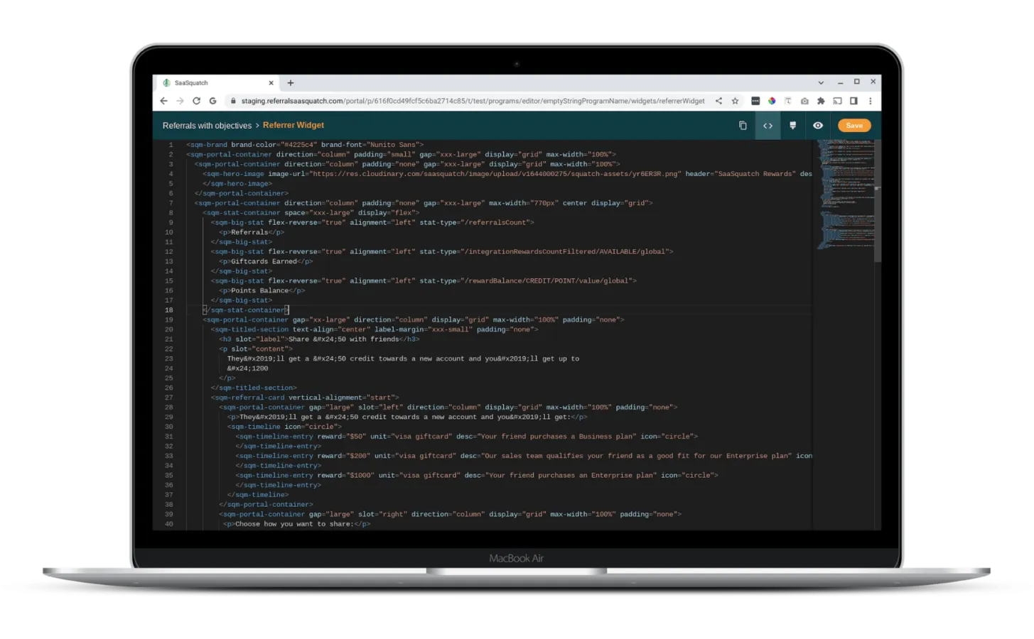 Behind the Scenes of the SaaSquatch Widget Editor Redesign